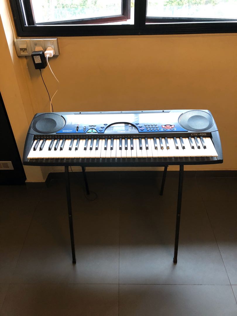 CASIO KEYBOARD WITH STAND, Hobbies & Toys, Music & Media, Musical ...