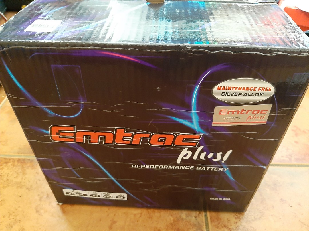 Emtrac Plus Battery, Car Parts & Accessories, Other Automotive Parts ...