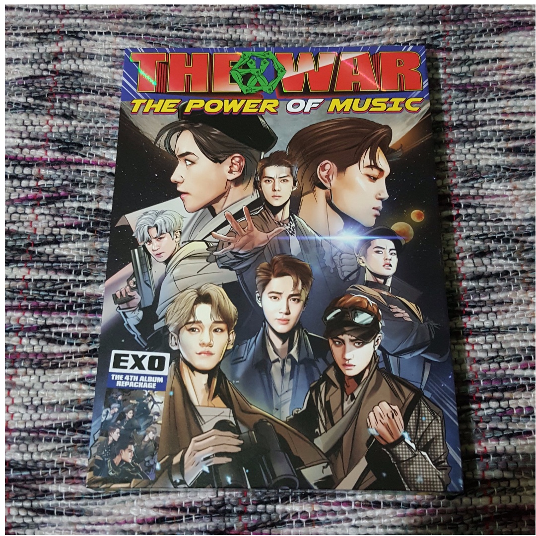 EXO THE WAR: THE POWER OF MUSIC REPACKAGED ALBUM, Hobbies & Toys, Memorabilia & Collectibles, K ...