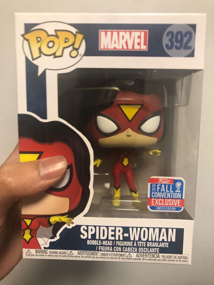 Funko Pop Spider-Woman Fall Convention, Hobbies & Toys, Toys & Games on ...