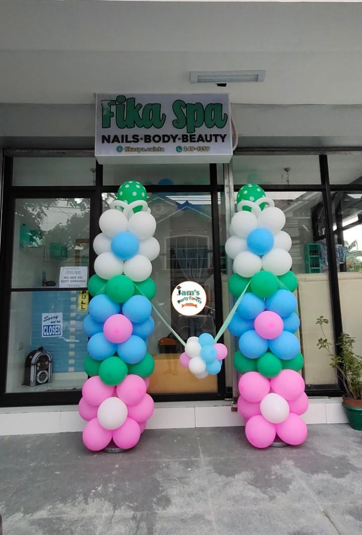 Grand opening balloons, store opening balloons, branch opening ballons ...