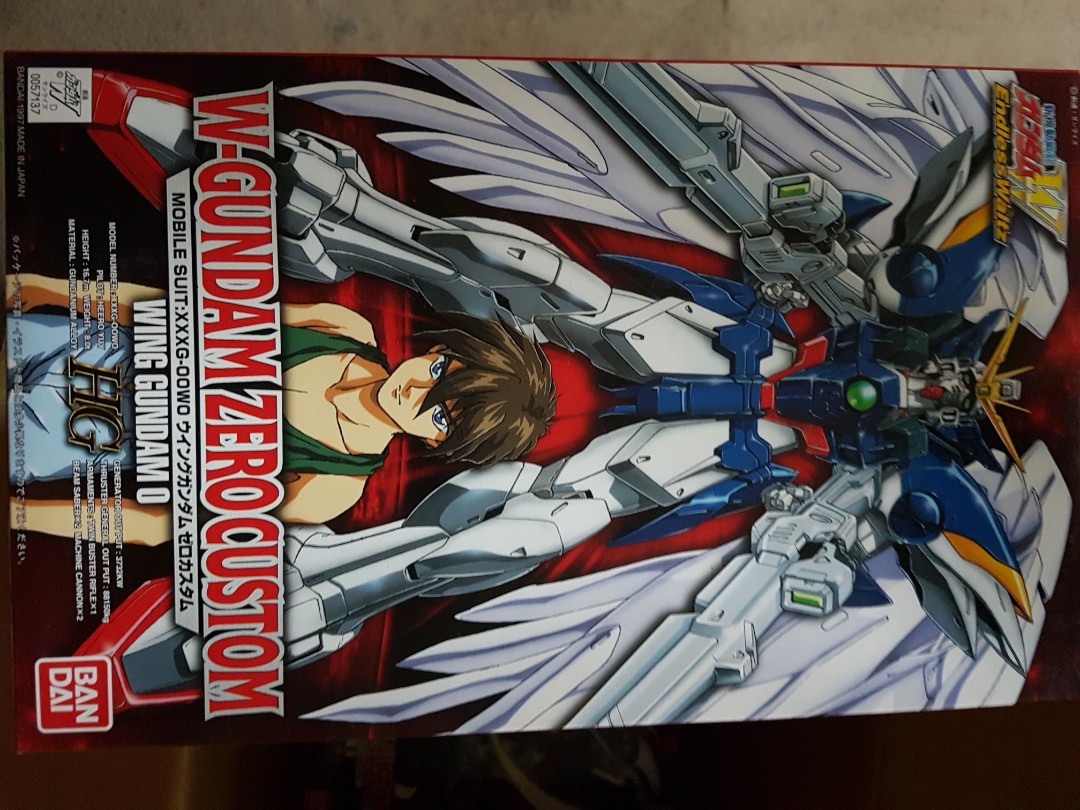 Gundam HG wing zero custom, Hobbies & Toys, Toys & Games on Carousell