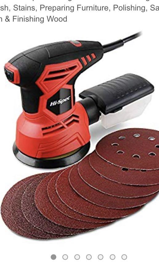 Hi-Spec Rotating sander, Everything Else on Carousell