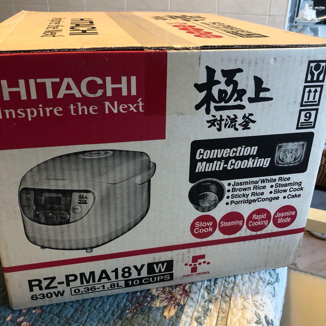 HITACHI BRAND NEW 1.8L RICE COOKER RZ-PMA18Y, TV & Home Appliances ...