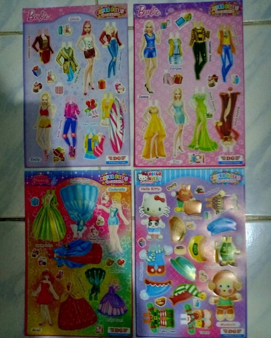 #Juli50 Mainan Bongkar Pasang Kertas, Toys & Collectibles, Lainnya di ...