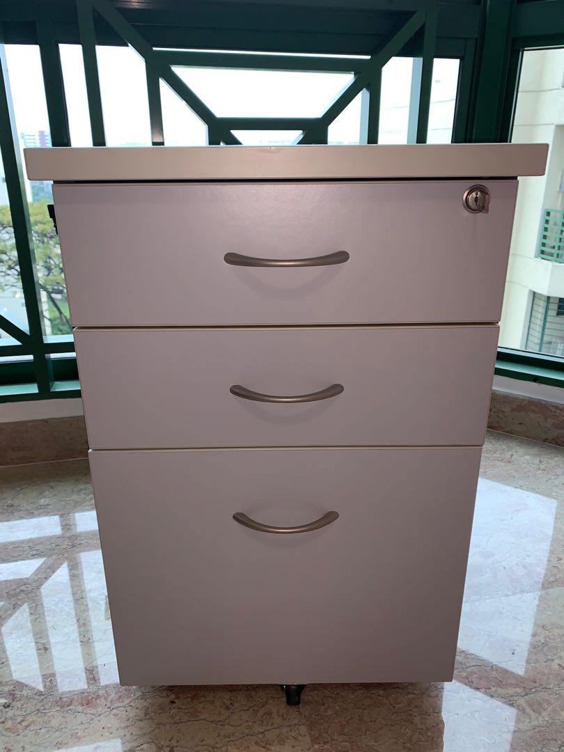 Pedestal Drawer unit on wheels, Furniture & Home Living, Furniture ...