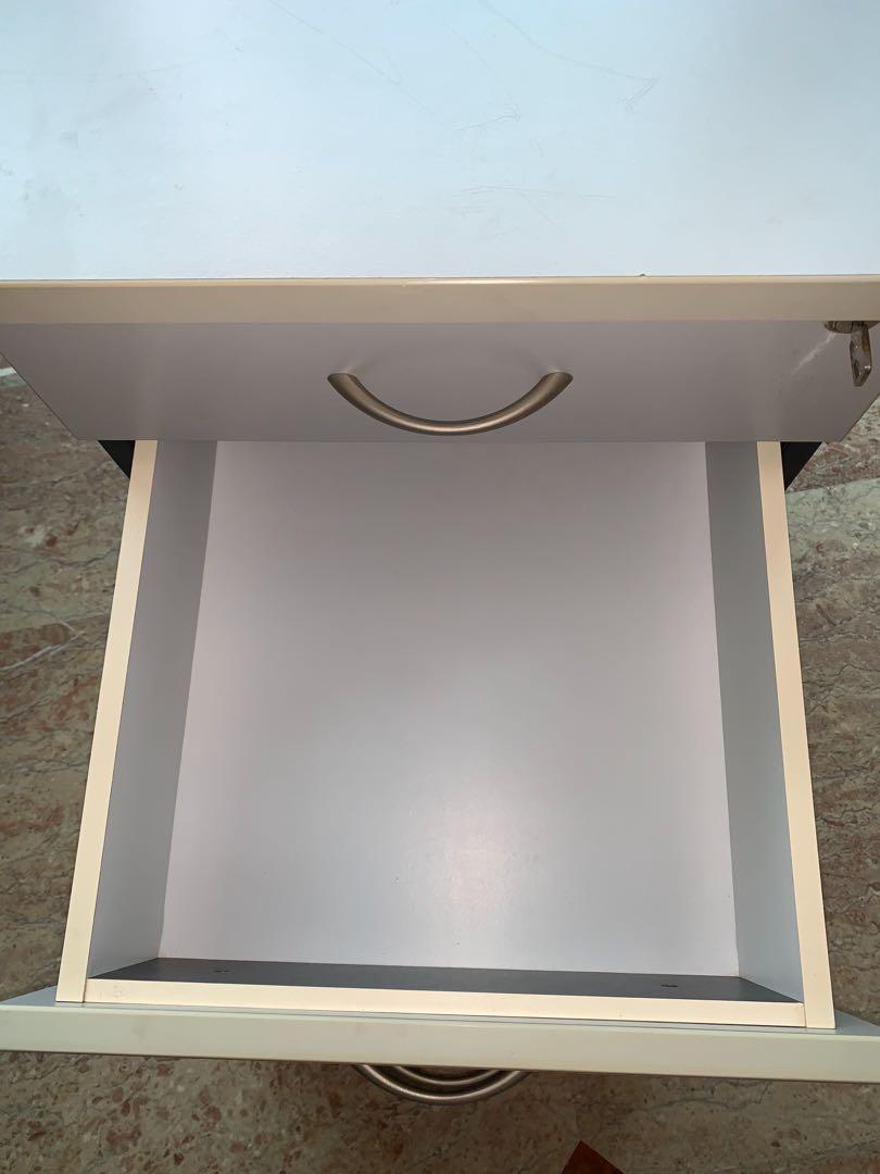 Pedestal Drawer unit on wheels, Furniture & Home Living, Furniture ...