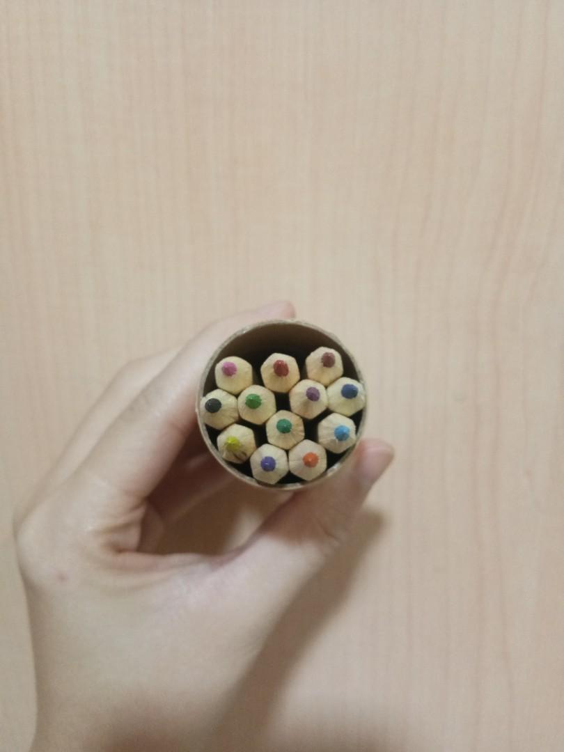 Pensil Warna Botol Pensil Warna Kecil Pensil Warna Mini Color