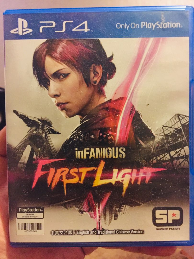 PS4 inFAMOUST First Light, Video Gaming, Video Games, PlayStation on ...