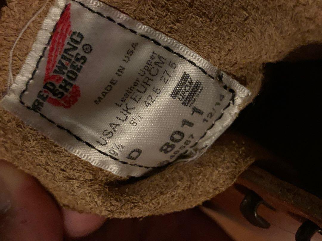 Red Wing Munson Ranger (Iron Ranger) US9.5, Men's Fashion, Footwear ...