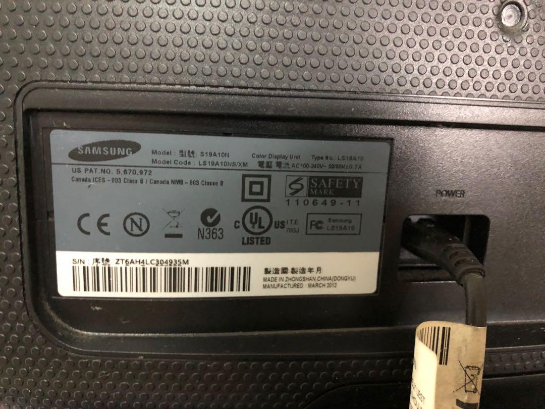 Samsung Monitor SyncMaster SA10 Computers Tech Parts Accessories Monitor Screens On Carousell