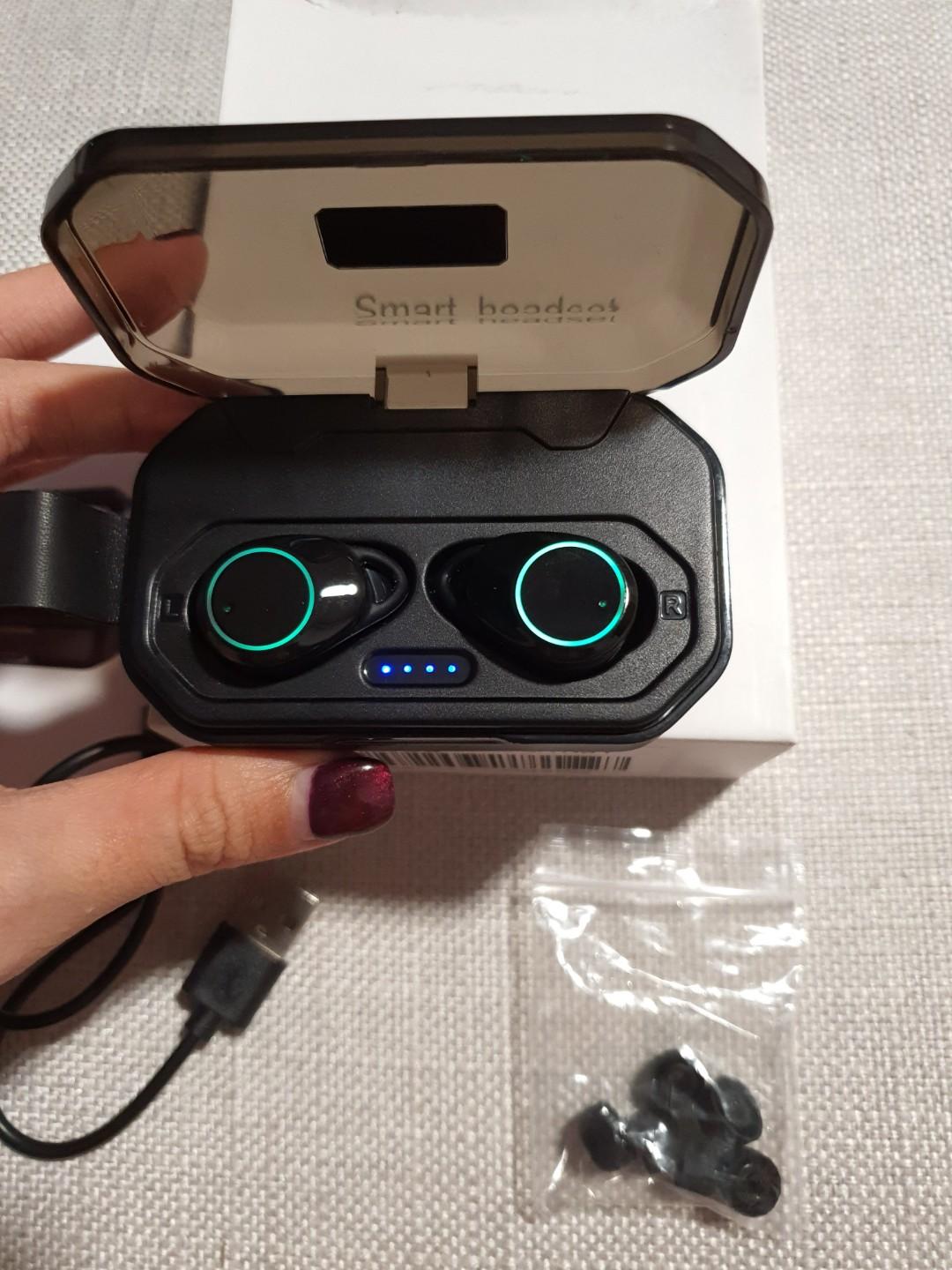 TEMINICE Wireless Headphones, True Wireless Stereo Bluetooth Headphones ...