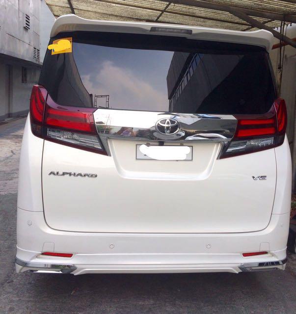 Toyota Alphard Body kit bodykit front bumper new design vellfire, Car ...