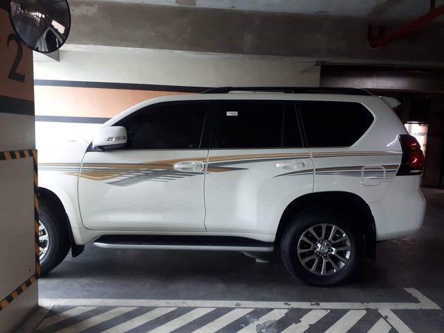 Toyota Prado FJ150 body sticker decal decals with installation, Car ...