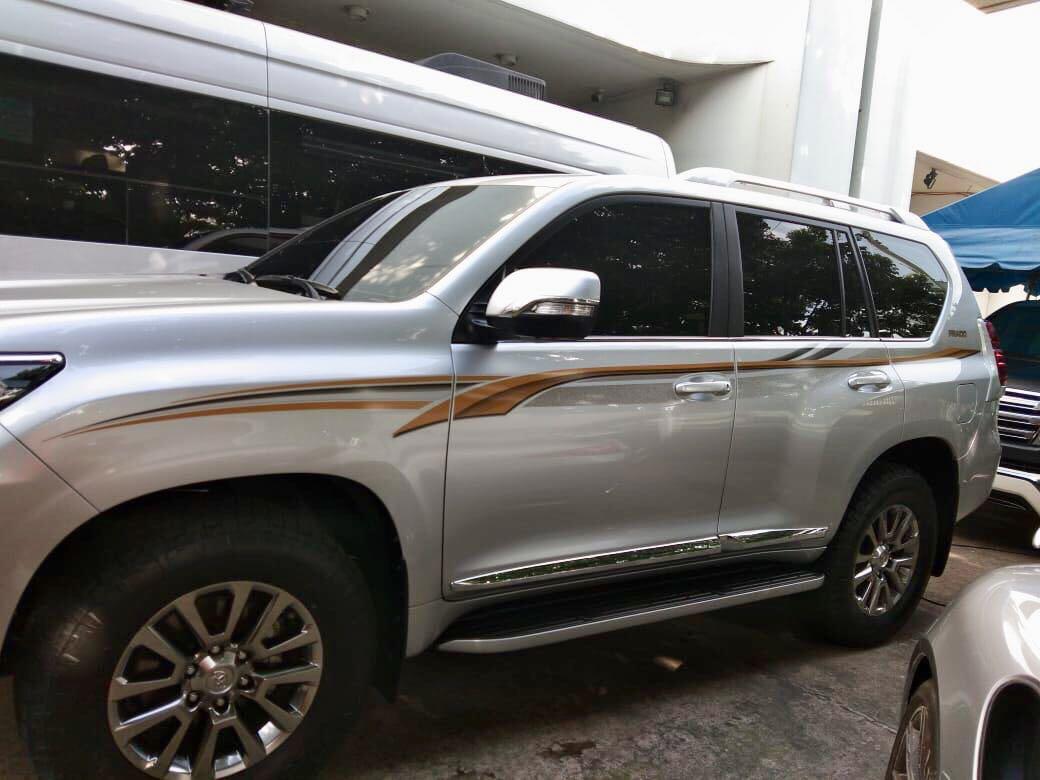 Toyota Prado FJ150 body sticker decal decals with installation, Car ...