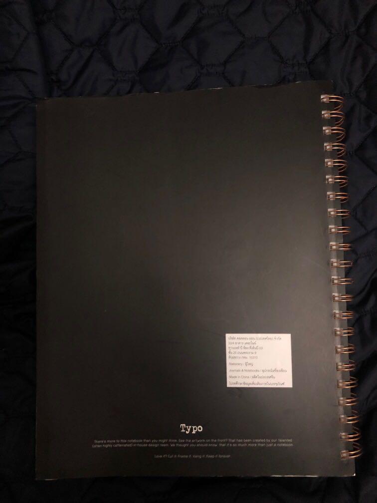 REPRICED TYPO notebook/planner (very big), Hobbies & Toys, Stationary ...