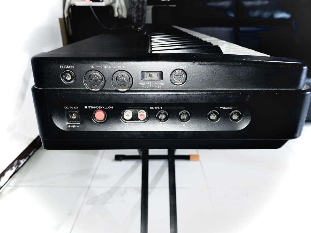 Yamaha P-80 Digital Piano w/ Hercules Stand, Hobbies & Toys, Music ...