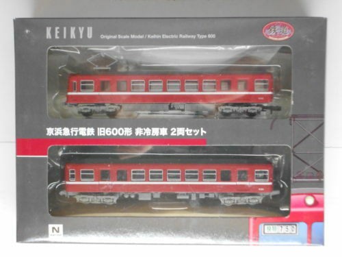 1/150 N scale TOMYTEC Railway - Train model - KEIKYU Keihin Electric 600 type 2, 興趣及遊戲, 玩具 & 遊戲類 ...