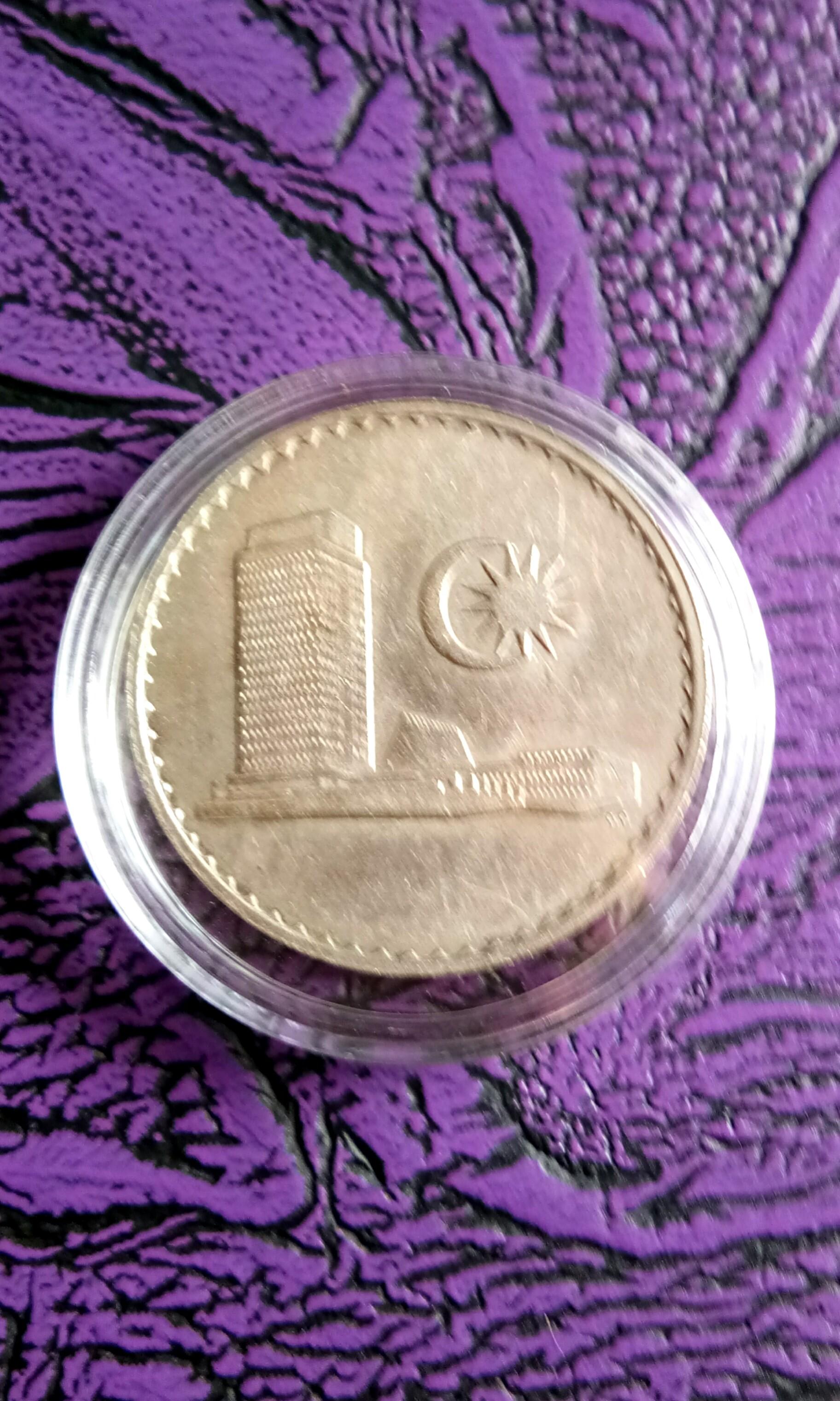 1968 Bank Negara Malaysia Parlimen Wang Syilling Lama 50 sen Currency ...