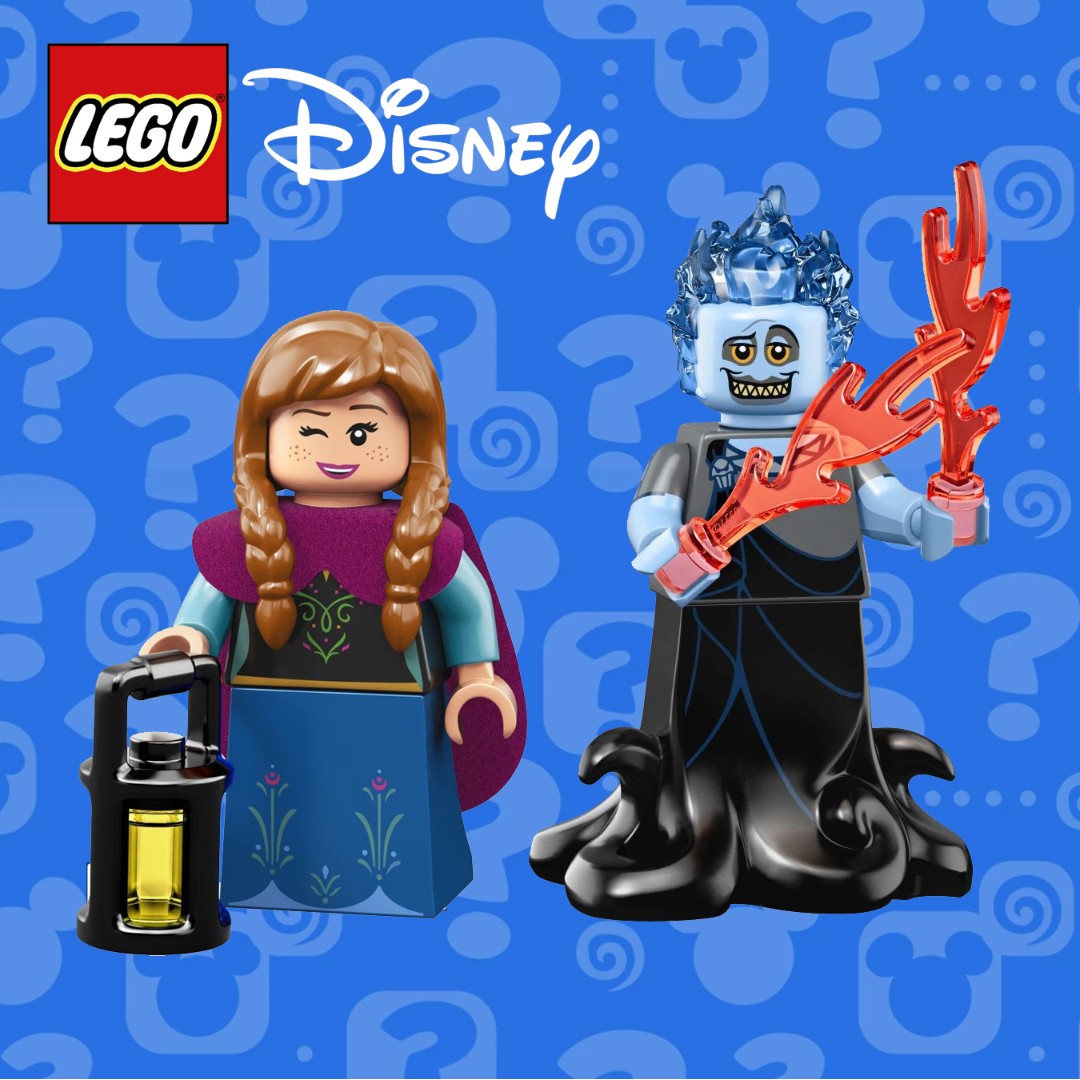 Authentic LEGO® Disney Anna Hades Frozen Hercules Minifigures, Hobbies ...