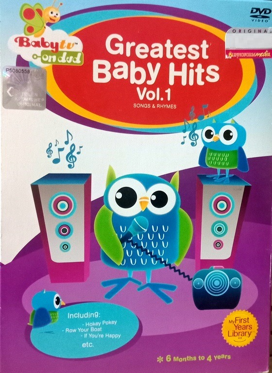 Baby TV Greatest Baby Hits Vol.1 DVD, Hobbies & Toys, Music & Media ...