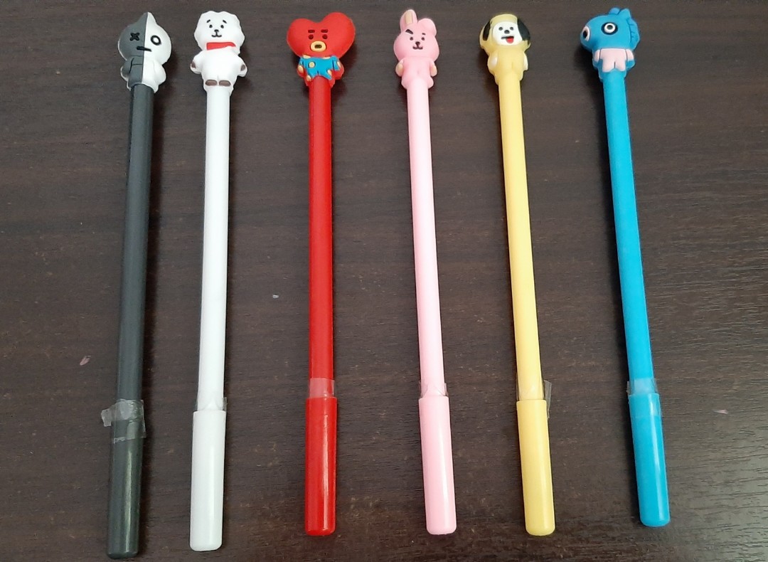 BT21 PENS, Hobbies & Toys, Stationery & Craft, Stationery & School ...