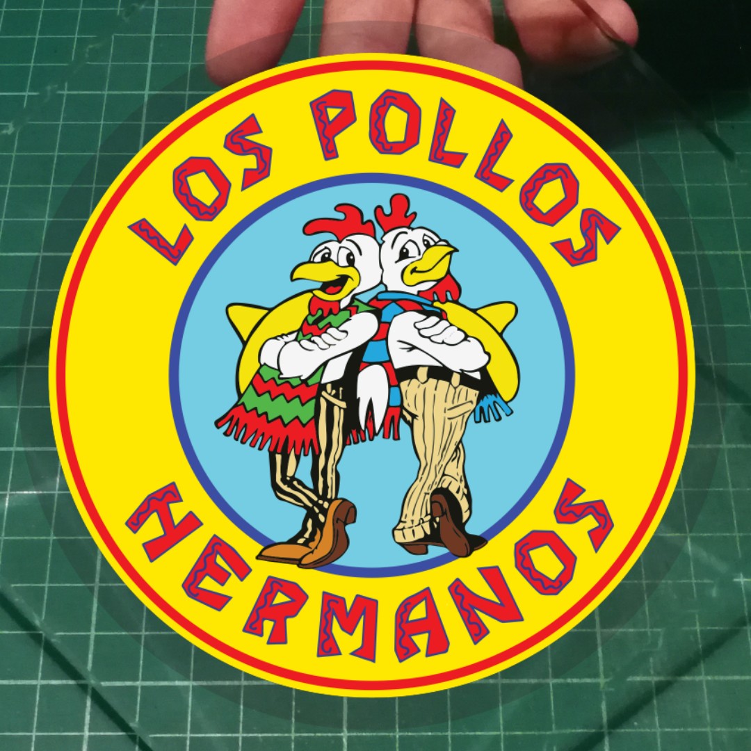 Removable Static Cling Decals (for glass wall / door or vehicle ...