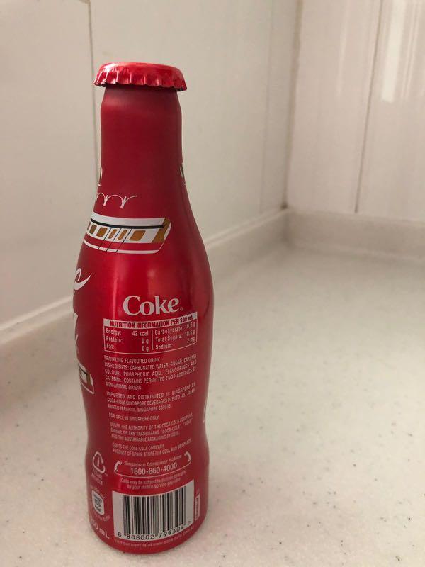 Coca Cola metal bottle.- SG50 collectible , Hobbies & Toys, Memorabilia ...