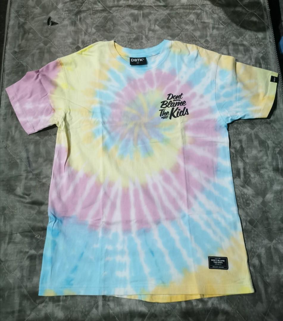 DBTK Tie Dye Script C3, Men's Fashion, Tops & Sets, Formal Shirts on ...