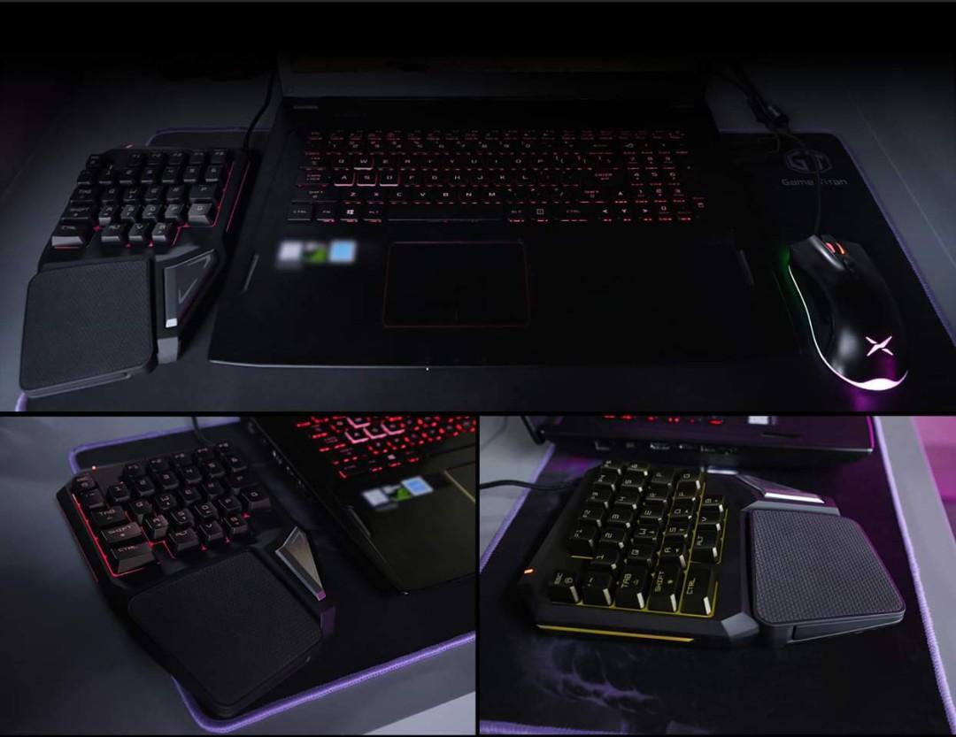 DELUX T9 Pro Single-Handed Gaming Keyboard, Computers & Tech, Parts ...