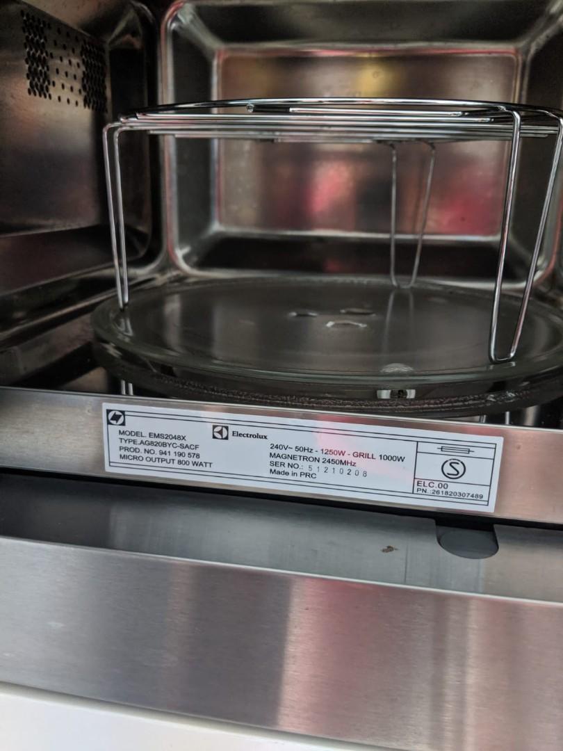 Electrolux Microwave EMS2048x, TV & Home Appliances, Kitchen Appliances ...