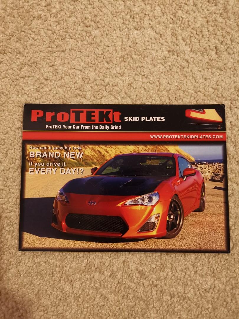 Evo X / Evo 10 stock front bumper skid plates., Car Accessories ...