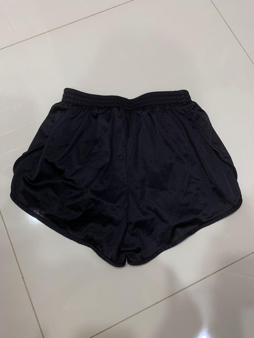 FBT Curve Cut Running Shorts in Black, Men's Fashion, Activewear on ...