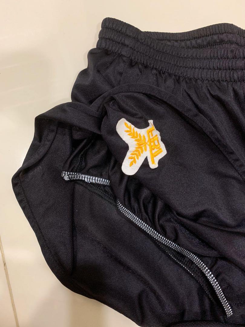 FBT Curve Cut Running Shorts in Black, Men's Fashion, Activewear on ...