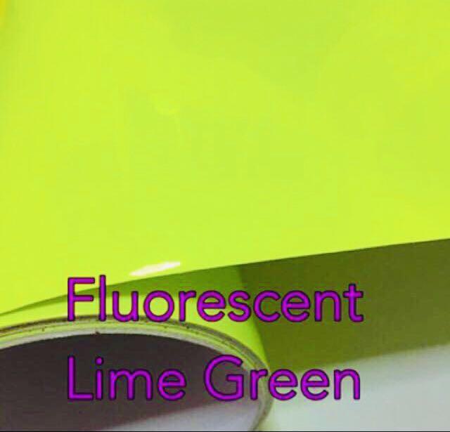 Fluorescent vinyl sticker wrap, Hobbies & Toys, Stationery & Craft ...
