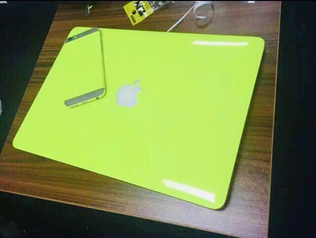 Fluorescent vinyl sticker wrap, Hobbies & Toys, Stationery & Craft ...