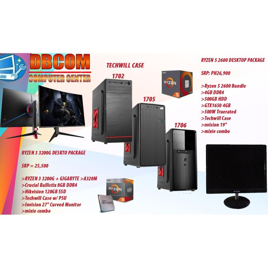 Gaming desktop packages, Computers & Tech, Desktops on Carousell