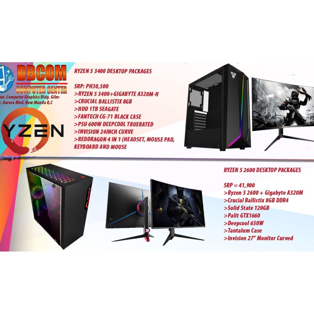 Gaming desktop packages, Computers & Tech, Desktops on Carousell