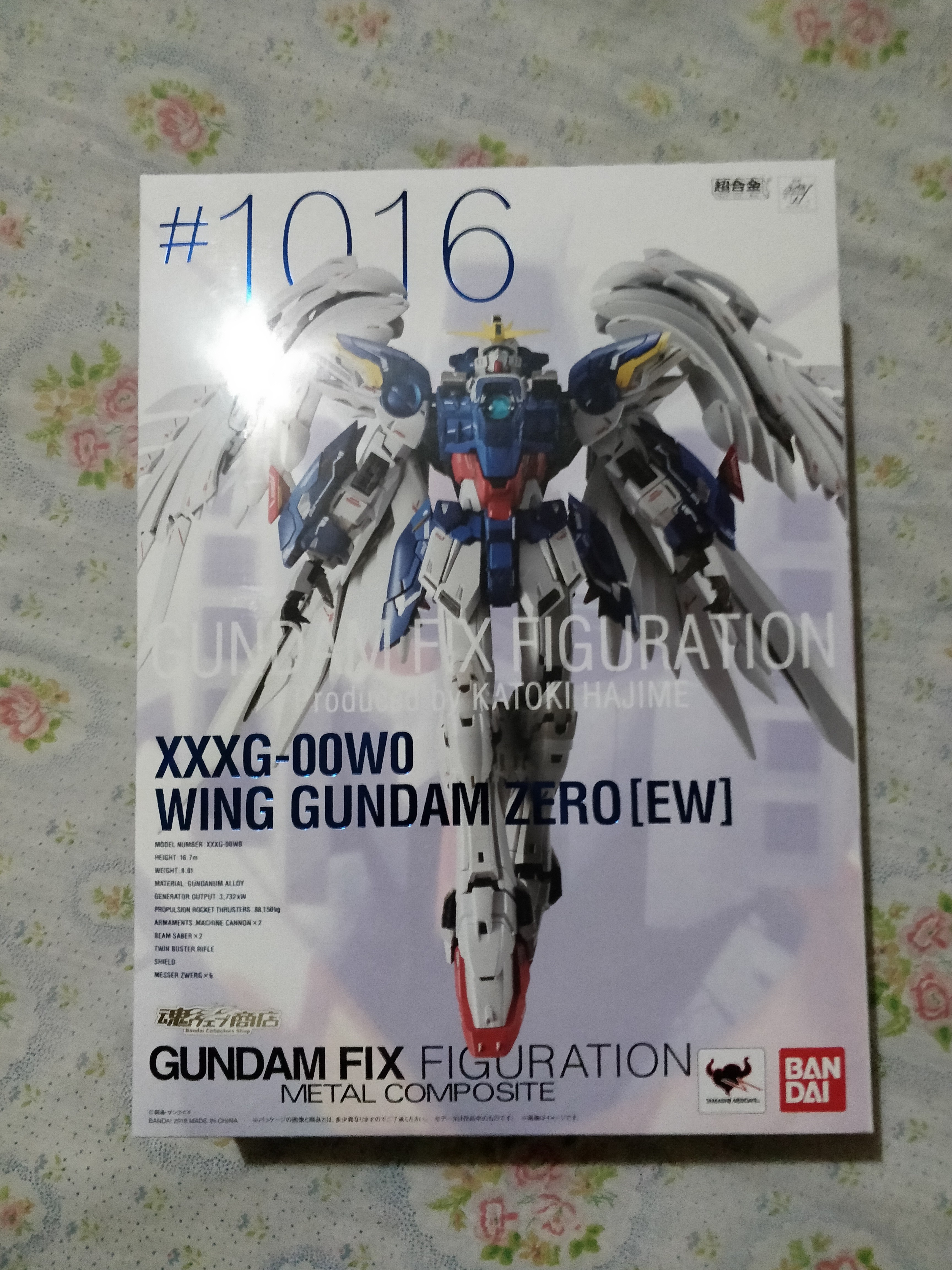 Gundam Fix Figuration Metal Composite Wing Gundam Zero EW version ...