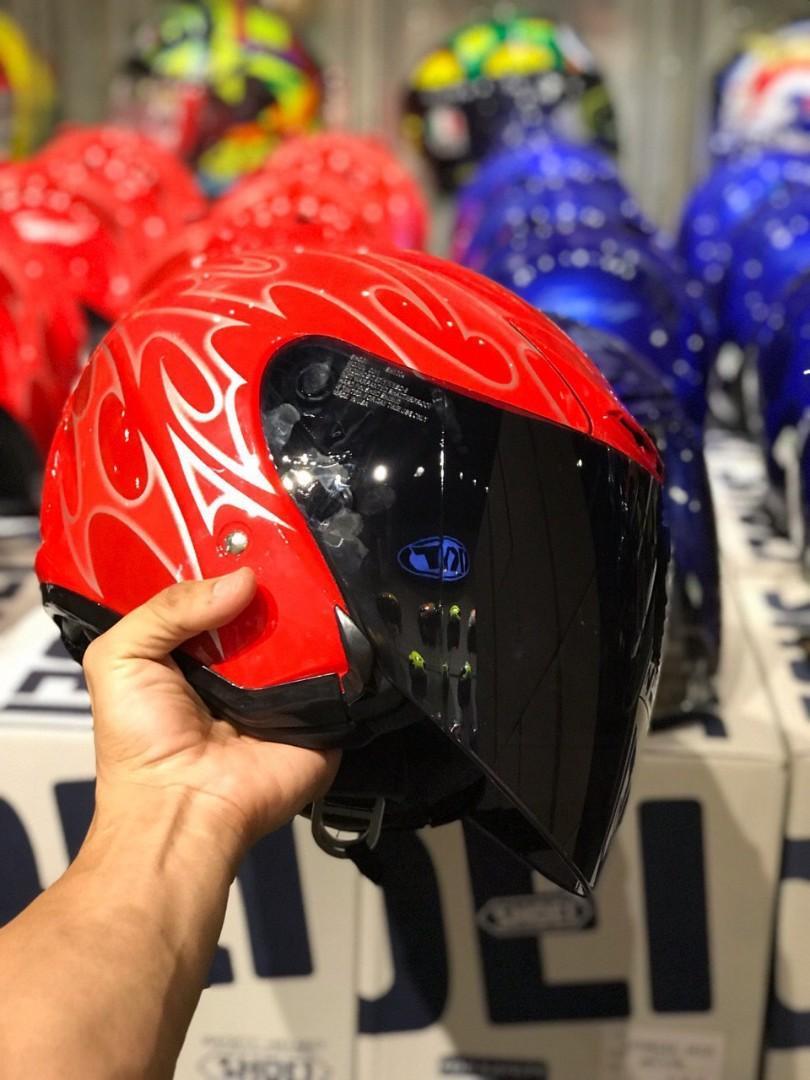 HELMET SHOEI J-FORCE 2 JACK VERSION 2, Auto Accessories on Carousell