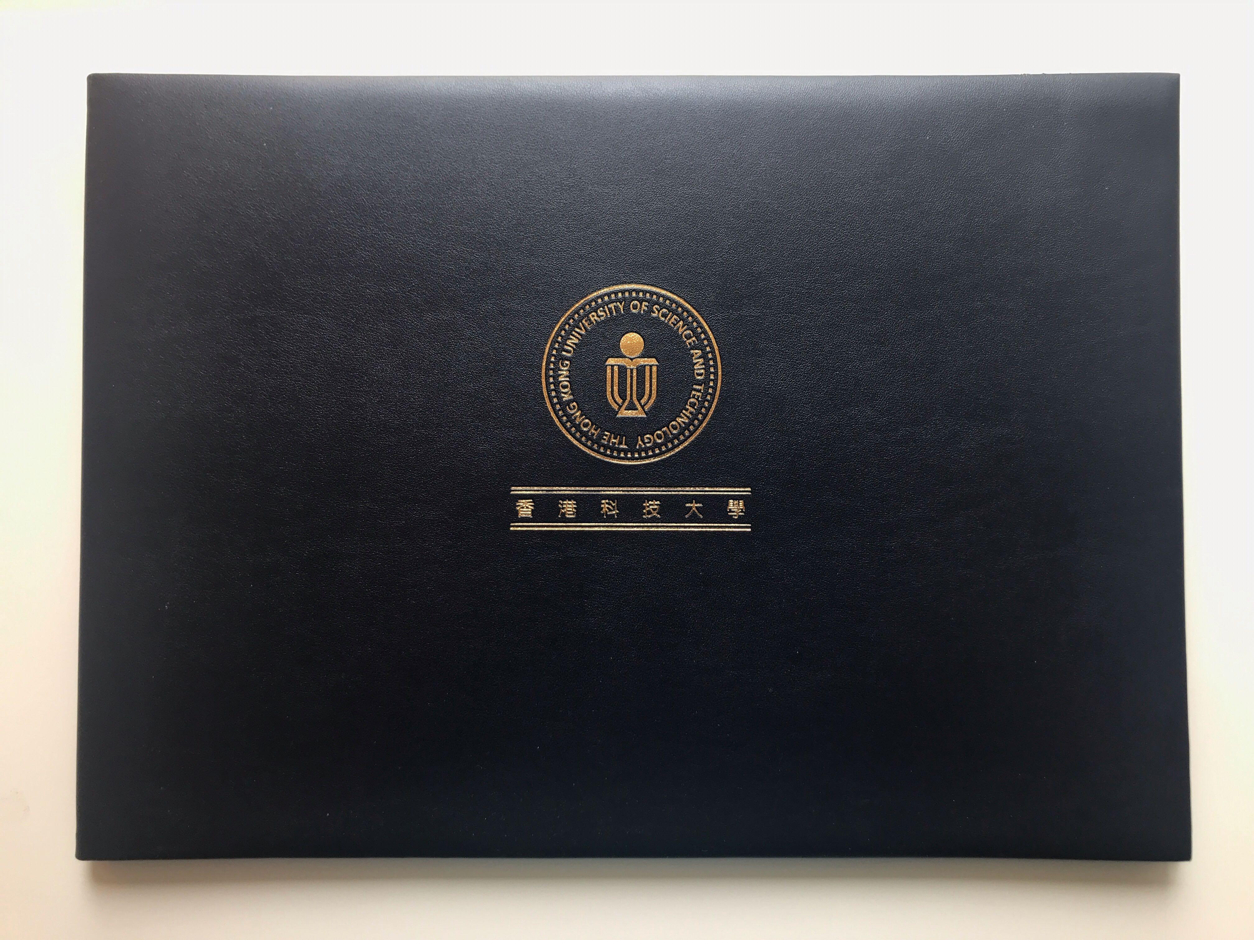 HKUST Graduation Certificate Holder | 科大畢業證書套, 興趣及遊戲, 手作＆自家設計, 文具 ...
