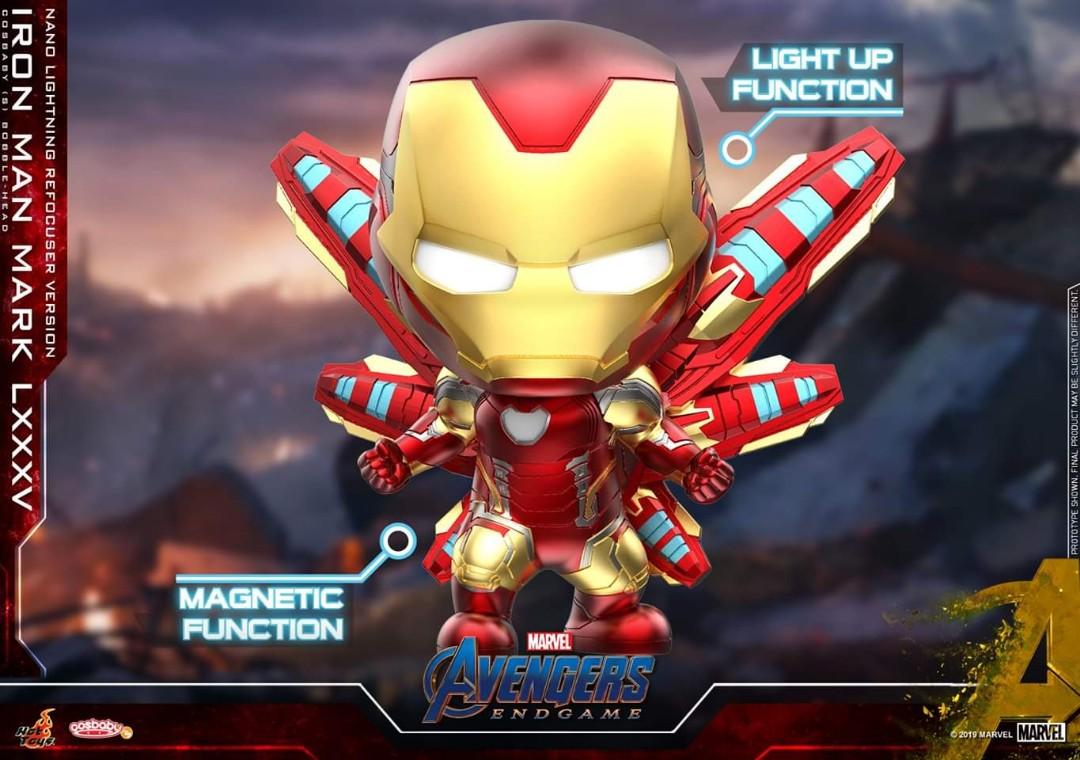 Hot Toys Avengers: Endgame Iron Man MK 85 Nano Lightning Refocuser ...
