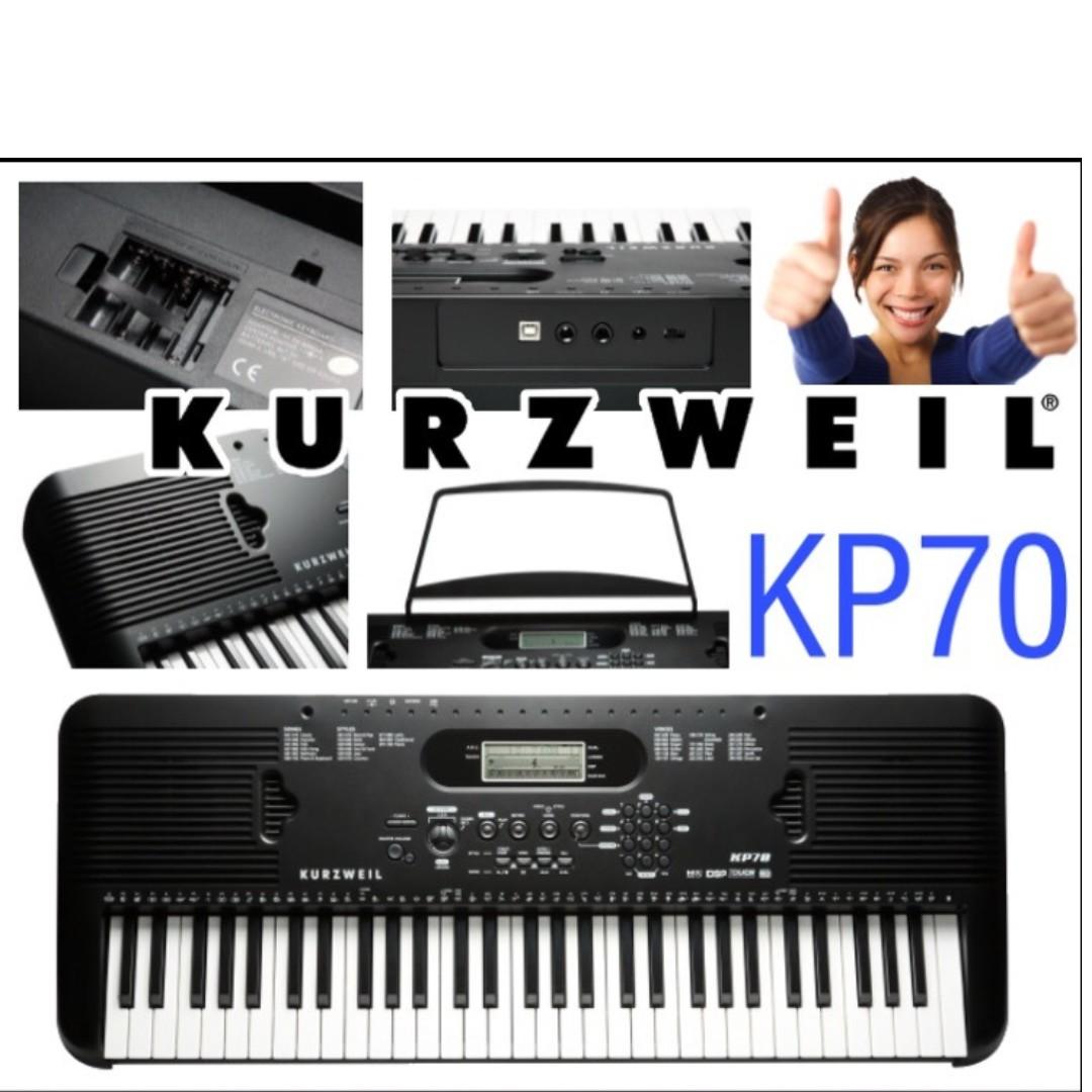 Kurzweil KP70 Arranger Keyboard, Hobbies & Toys, Music & Media, Musical ...