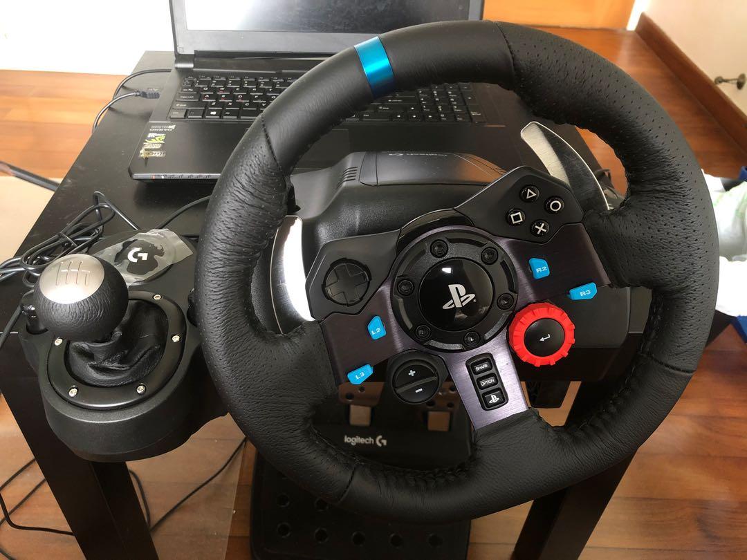 Logitech G29 Steering wheel and shifter set, Toys & Games, Video Gaming ...