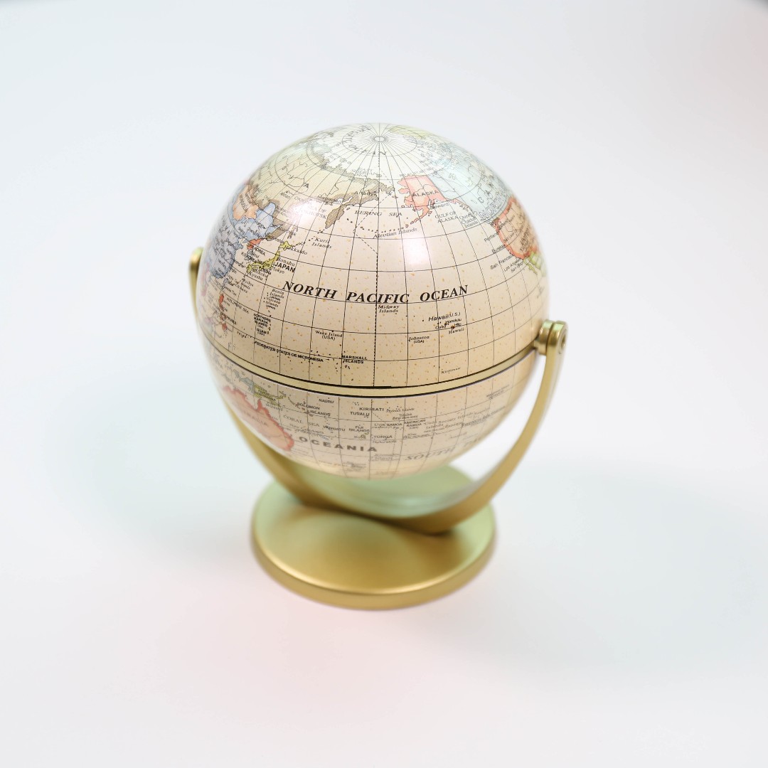 Mini World Globe, Furniture, Home Decor, Others on Carousell