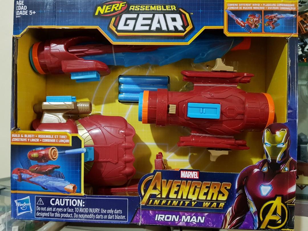 Nerf Assembler Gear Iron Man Infinity War, Hobbies & Toys, Toys & Games ...