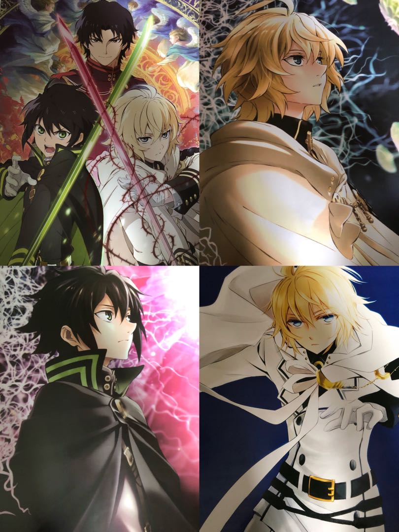 Owari No Seraph/ Seraph of the End Posters, Hobbies & Toys, Memorabilia ...