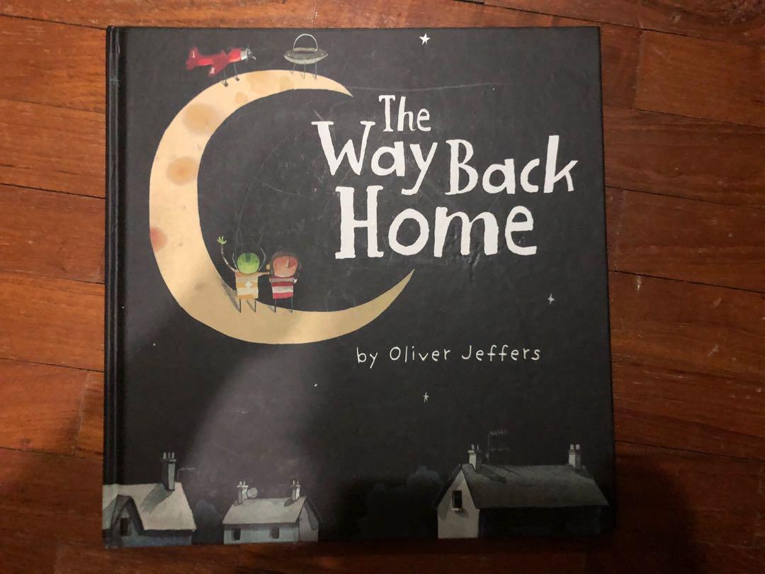 Pre-loved Oliver Jeffers The Way Back Home hardcover, Hobbies & Toys ...