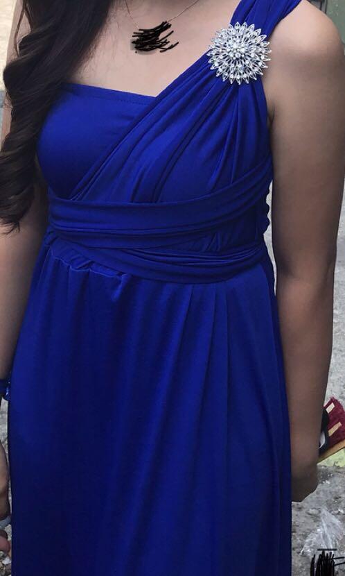 Royal blue infinity dress, Women's Fashion, Dresses & Sets, Dresses on ...