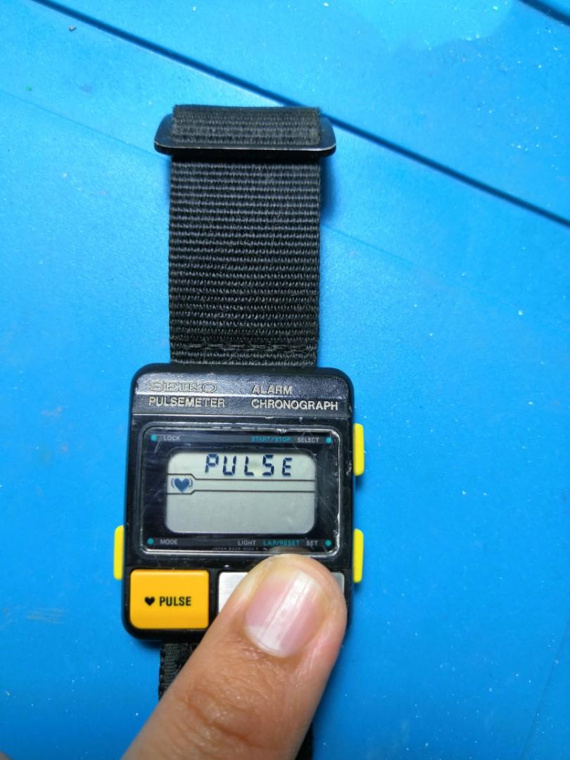 Seiko Pulse Meter Vintage Watch, Men's Fashion, Watches & Accessories ...